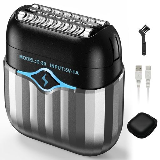 【こだわりの品質・アルミニウム製】この髭剃り電動は市場アルミニウム金属製を採用しています、普通のABS製よりもっとおしゃれで美しい、もっと良いの耐用性です。更に油をつかませんから、使用と清潔はもっと簡単になります。高級感あるスタイルのアルミ...