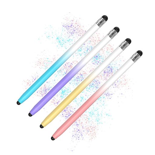 【パッケージ内容】さまざまな色のスタイラスペン4本と、感度の高いスタイラスペンサイズ:8mmx145mm。 【タッチスクリーンタッチペン】超高感度、ペン遅延なし、使用中の遅延なし、タッチペンはあなたの画面を傷つけることなく、タッチスクリーン...