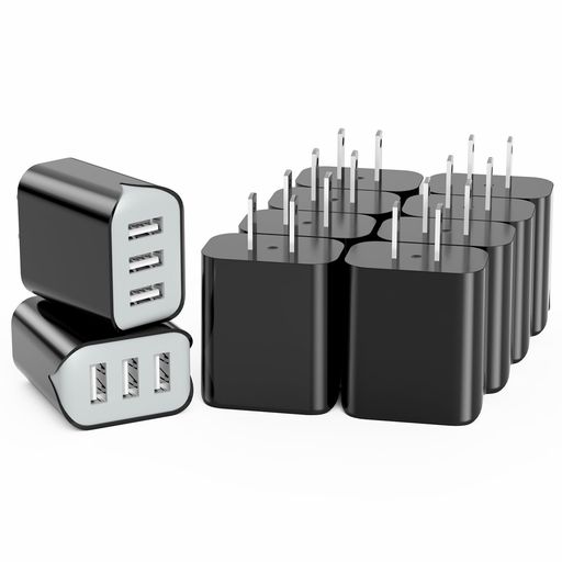 【3台同時に充電実現・「10個セット」USB充電器】今回のUSBコンセントはUSB-Aポートを3つ搭載しているので、家族全員分の機器を同時に充電できます。当社のUSB充電器の充電最大出力は3A(合計:3.1A)、iPhoneの純正アダプタの...