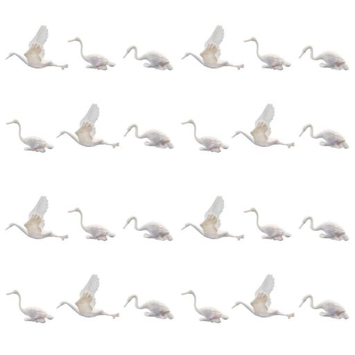 赤crow冠させたクレーン鳥の彫像 入数:24本入り(ランダム発送、ご理解いただければ幸いです。) 参考比率:1:75OO比率などに適用 材質:プラスチック ミニガーデニング小道具、小さな装飾ガーデニング、スケールモデルのジオラマ、鉄道模型...