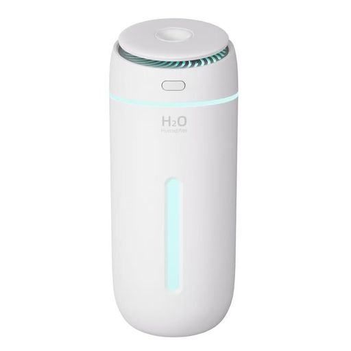 この加湿器はコンパクトな形状をしており、持ち運びが非常に便利です。デスクの上やベッドサイドだけでなく、車の中や旅行先など、様々な場所に持ち込んで使用することが可能です。限られたスペースでもスムーズに設置でき、場所を取らないのも大きな特徴の一...