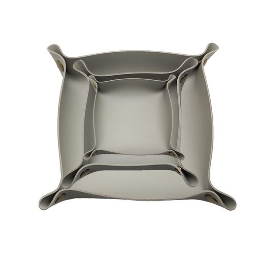 3CPS大小アクセサリートレイジュエリートレイは収納スペースが広いです:小物トレイは高級感のあるPUレザー製。小物入れ卓、鍵、ジュエリー、コイン、小型デジタル機器など、片手に散らばりやすい小さな貴重品をすっきりと整理することができます。レザ...