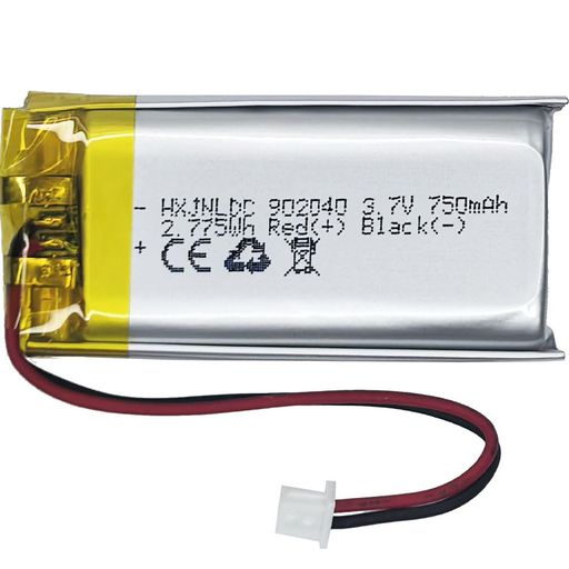 このバッテリーは、3.7Wh 750mAh未満のDIY 3.7 - 5V で、電子製品に適用できます。(星(塗り潰し)大電力電動工具や航空機には適用されない) コネクタの仕様と極性は製品の表示画像に基づいています、星(塗り潰し)赤い線は正極...