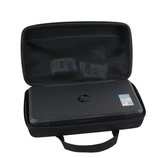 HP OfficeJet 200 モバイル プリンターの保護と携行 Hermichel-ハードトラベル収納キャリングケース のために適したHP モバイル プリンター OfficeJet 200 耐久性と長持ちする性能を提供するプレミアムハー...