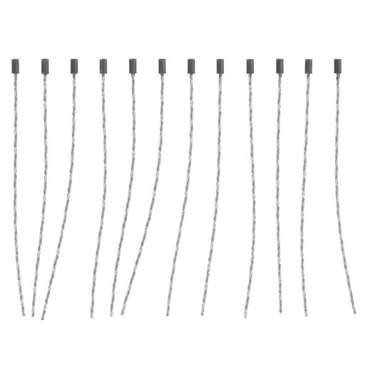 ナイロンコード2.2x3.3mm菱形x20cm 入数:12本 日本製