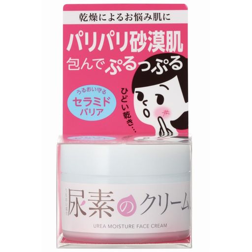 乾燥肌のお悩みに 濃密ベールでしっとり包む 原産国:日本 容量:60g 商品サイズ(WxHxD):60x107x60 mm つけたてしっとり長続き!うるおい成分、尿素・ヒアルロン酸・セラミド配合のクリーム。 無色素・無香料・無鉱物油・ノンパラベン
