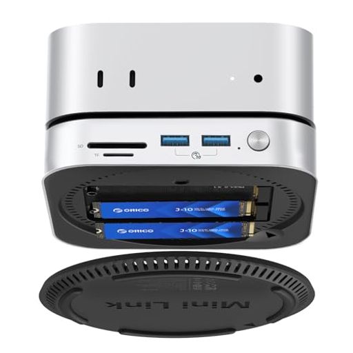 [Mac mini M4の性能を最大化]革新的な40Gbps USB4帯域幅と、デュアルPCIe 4.0 M.2スロットを搭載。最大3000MB/s(PCIe 4.0 x2レーン使用時、対応SSD要)の爆速連続読み書きで8K動画制作もストレ...