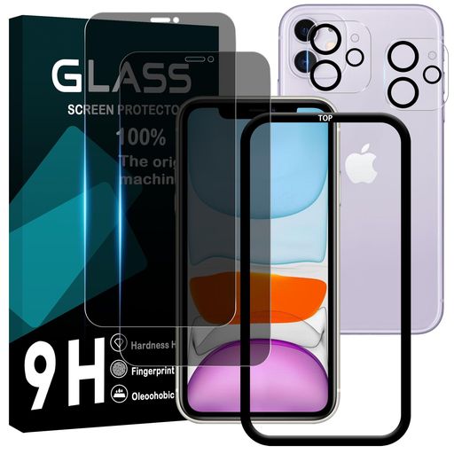 スマイル 白抜き☞【対応モデル】Tzciz技術のエッセンスをiPhone11ガラスフィルム+カメラフィルム+ガイド枠に盛り込みました。(ご注意:強化ガラススクリーンプロテクターはiPhone11専用に設計しております。ご購入前にお使いの携帯...