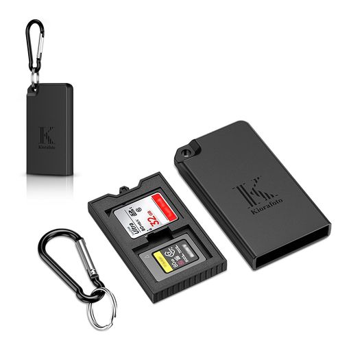 【収納容量】SDカード2枚とCFexpressTypeAカード2枚を収納可能。大切なメモリーカードをすっきり整理できます。 【優れた保護性能】高品質ABS素材と耐衝撃EVAクッションを採用。衝撃や落下からカードを守り、日常生活での水はねにも...