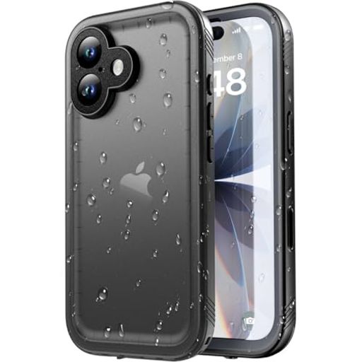 【IP68規格&amp;完全防水】iPhone17保護ケースは完全密封で、IP68防水規格等級を取得しておりました。水深さ2mの水中に1時間まで水没できます。また釣り、お風呂、夏のプール、雨の日、冬のスキーいろいろな場合でも、いつもで安心し...