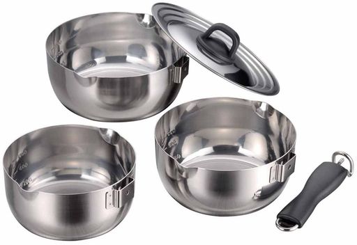 サイズ:16cm/幅33.5x奥行17.7x高さ8cm(ハンドルセット時)、18cm/幅35x奥行19x高さ8.4cm(ハンドルセット時)、20cm/幅37x奥行21x高さ8.5cm(ハンドルセット時)、兼用蓋/外径22x高さ4.8cm、ハ...