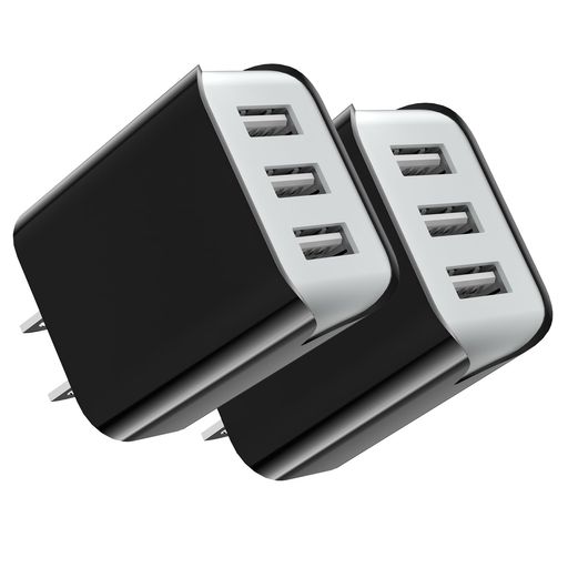 【3台同時に充電実現・「2個セット」USB充電器】今回のUSBコンセントはUSB-Aポートを3つ搭載しているので、家族全員分の機器を同時に充電できます。当社のUSB充電器の充電最大出力は3A(合計:3.1A)、iPhoneの純正アダプタの1...