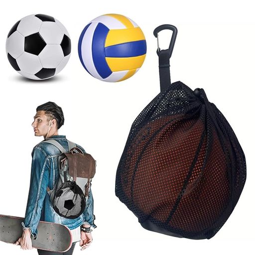 【高品質メッシュデザイン】通気性に優れたメッシュ素材を採用し、ボールを乾燥した状態で保ちます。バッグ底部には防水素材を使用し、ボールを清潔に保ちながら長期間使用可能です。 【便利なフック付き】バッグはフックデザインで安定してバックパックに取...