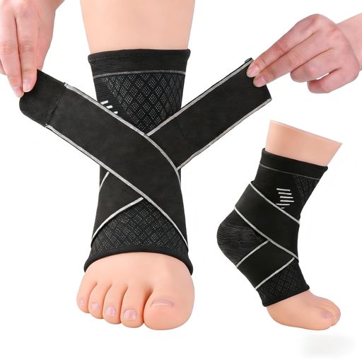 骨折 【急速回復】足首サポーターは痛みと腫脹を緩和し、血液の流れを改善し、足首の腫脹、軽度捻挫、足底筋膜炎、アキレス腱炎、筋肉疲労とその他の損傷の回復に適している. 【調節可能支持帯】サポーター足首には弾性支持帯があり、支持を提供するために...