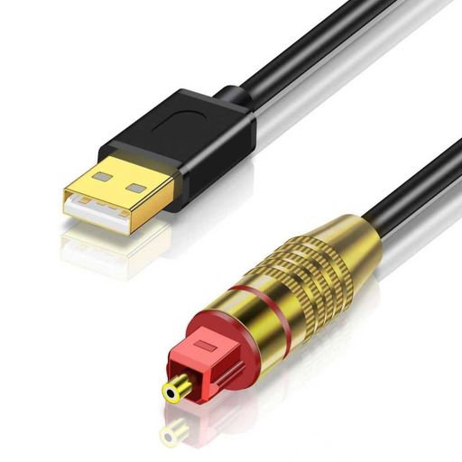 【USB AデバイスからS/PDIFサウンドシステムへ】USB A - S/PDIF光オーディオ アダプタは、USB Aのラップトップ、コンピュータをサウンドバー、ホームオーディオシステム、外部DAC、アンプ、プリアンプまたはスピーカーに簡...