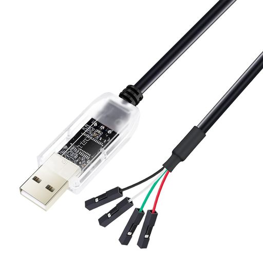 USB - TTLシリアルアダプタは、USB - TTL電子プロジェクト(4ピン、0.1インチピッチのメスヘッダー付き)向けに設計されており、3.3VロジックレベルUART信号インターフェースを備えたデバイスをUSBポート経由でノートパソコ...