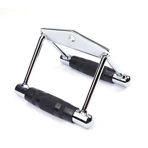 フィットネストレーニング用のパワー機器アクセサリー、ハイプルダウンやTバーローイングなどのトレーニング用のV字型ハンドル! ハンドルにはゴムが付いており、握りやすくなっています。 ソリッドスチール、タイロッド電気めっき処理、全体的に高品質。...