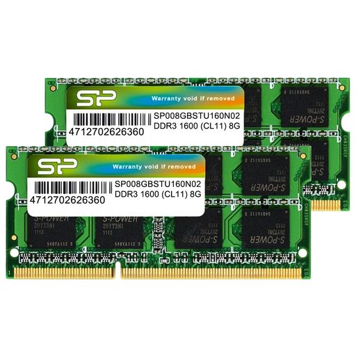 ノートPC・薄型PC用増設メモリ 204PinSO-DIMM8GBx2 一般的なノートパソコンの他、Macノートにも対応しており、優れた互換性を備えています。 簡単にノート、薄型PCでメモリを増設出来ます。 保証期間は無期限です。*商品の仕...