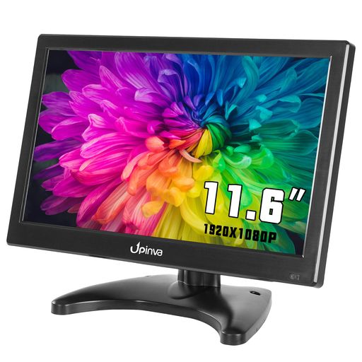 エンターテインメント 【フルHD 1080P 小型モニター】12インチIPSパネルが1920x1080の高解像度を実現。16:9のスタンダード比率と178°の広視野角により、プロフェッショナルな作業からエンタテインメントまで、臨場感あふれる...