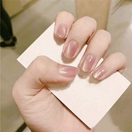 1箱あたり24個のネイルパッチ(接着剤付き)。24枚の爪&amp;12別サイズ着用するのに適した10サイズを選択できます調整と研磨の後に着ることができます。 ネイルチップの、丸みがあり厚さの薄い方を、爪の根元に合わせて貼ります。逆にならない...