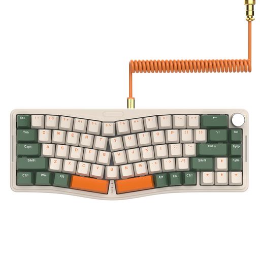 【VIAプログラマブル】AKS068 キーボードは人間工学に基づき設計されており、お好みのスタイルを自由に選択できるだけでなく、強力なVIAプログラマブル機能を備えています! このオープンソースソフトウェアは、直感的なインターフェースを提供...