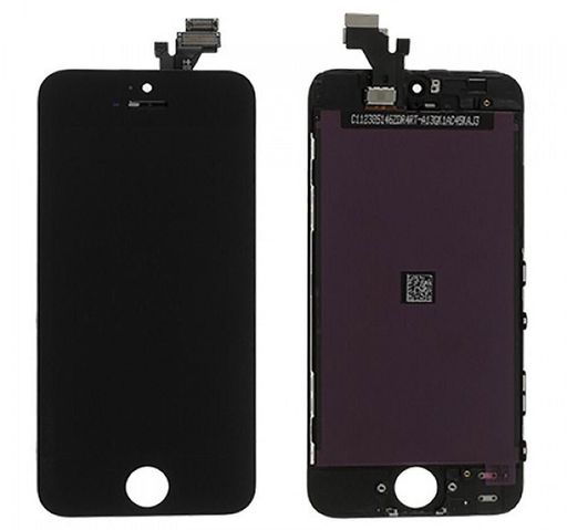 ForiPhone5タッチパネル(フロントガラスデジタイザ)交換修理部品使用表示トラブル、故障したピクセル、LCDスクリーン割れ、配色のトラブル、スクリーンの破損等のトラブル修復用 修理交換用、高品質LCD液晶・タッチパネルデジタイザ・フロ...
