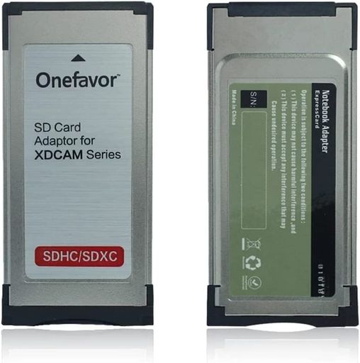 👍SDカードからSXSカードへExpressCard34アダプター 👍超高速480Mb/sのデータ転送をサポートします。 メモリカードをサポート:SD / SDHC/SDXC。 👍CE/FCC...