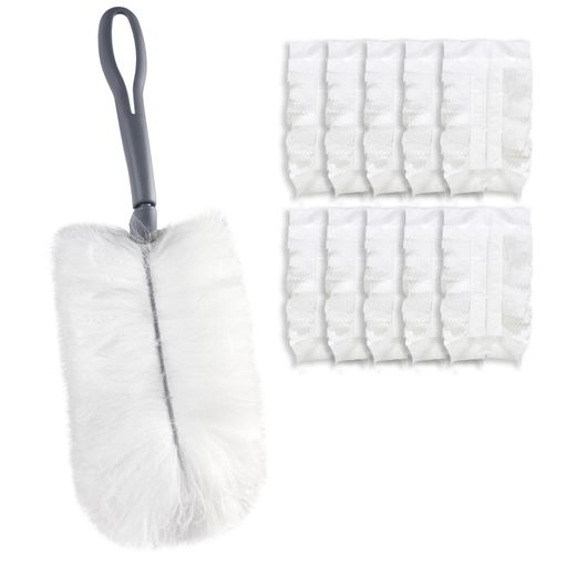 隙間と隅に溜まったホコリ、毛などを拭き取ることができます。花粉とハウスダストを瞬間キャッチ 不織布素材はより強く、より耐久性があります。表面のシートがホコリの舞い上げをブロック 伸縮式で、手が届かない高い所までも掃除できます。軽くて、手元に...