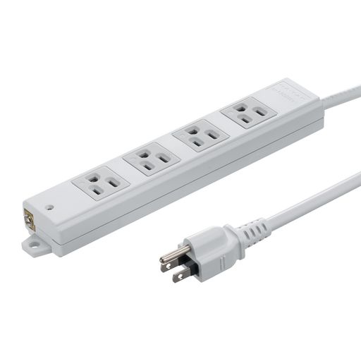 オフィスでの使用に最適な3P平行型、3Pプラグ仕様の電源タップです。 電源状態が確認できる通電ランプ付きです。 裏面にマグネットが付いているので、スチールのデスクなどに仮固定することができ便利です。 差込口部分に熱・衝撃に強いユリア樹脂を使...
