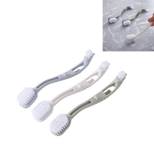 【ユニークなデザイン】22cmの長さの靴ブラシは靴をより便利に掃除できます。滑り止めハンドルは、快適な握り心地です。反対側のポイントデザインは、靴底や靴ひもの汚れをきれいにできます。 【吊り下げ用の穴付き】収納に便利なフック穴が開いているの...