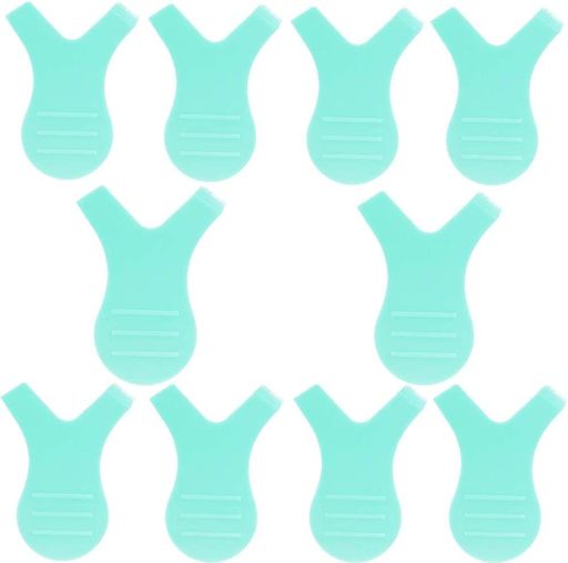 ポータブルサイズ:ブラシの全長は約4.8cmで、各ブラシの重量はわずか1.5gです。スリムで軽量なデザインにより、持ち運びに便利です。どこに行っても、まつげを簡単に持ち上げることができます。 クリエイティブなY字型デザイン:このブラシの合理...