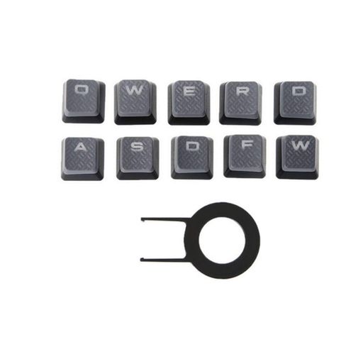 対応機種:Corsair K70 K65 K95 ゲーミングキーボード W、A、S、D、Q、W、E、R、D、Fの10個セット