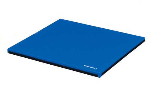 原産国:台湾 外被:ナイロンターポリン、芯材:ポリエチレンフォーム 幅90x奥行90x厚さ4cm 裏面すべり止め加工 重さ1.1kg 連結式(マジックベルト止)