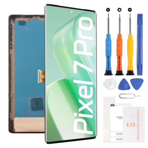 🎁【対応機種】:(指紋認証をサポートフレームなし)ForGooglePixel7Pro6.7インチGP4BCGE2AEGFE4Jモデルに対応交換修理用液晶パネルセット。ご購入した前にご端末のモデルをご確認のほどよろしくお願い...