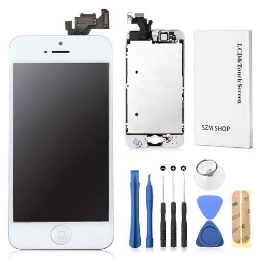 ホームボタン付きますが、おスマホの指紋機能はご使用できませんので、ご了承ください。もし、元のホームボタンが問題なくご使用できるなら、当店のホームボタンの付いていない商品をご購入してください。 表示トラブル、LCDスクリーン割れ、故障したピク...