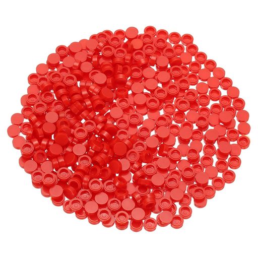仕様:カラー:ダークレッド;素材:プラスチック;直径:8mm / 0.3インチ;スタイル:1x1ラウンドタイル;パッキングリスト:455 x ビルディングタイル このブロックは表面が滑らかで、複数のブロック玩具と互換性があります。建物の壁や...
