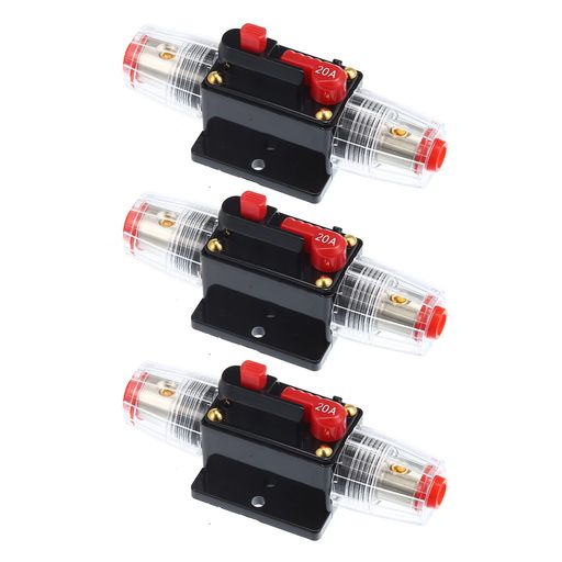 交換用-サーキットブレーカーヒューズホルダーは、ほとんどのカーオーディオマリンボートステレオスイッチインバーターに広く使用されています。 機能-サーキットブレーカーは、過負荷電流または過電圧による損傷からアンプを保護し、短絡によるバッテリー...