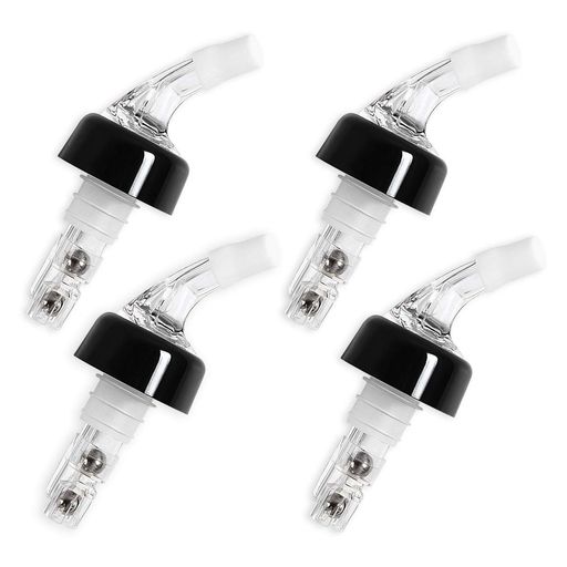 30ml定量ポーラー4個セットです、つけ方も差し込むだけで簡単に使えます。 ボトル結合部にはシリコン素材を採用していますので、ほとんどのボトルに適用しています。 注ぐ際に液だれなく漏れないポアラーの役割を果たしながら、30ccを計測してくれ...