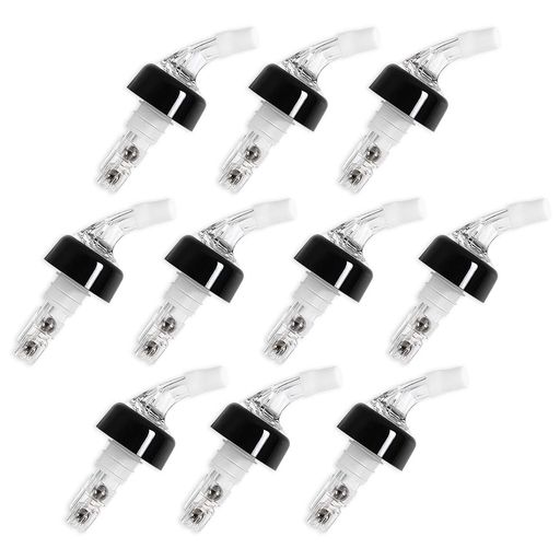 30ml定量ポーラー10個セットです、つけ方も差し込むだけで簡単に使えます。 ボトル結合部にはシリコン素材を採用していますので、ほとんどのボトルに適用しています。 注ぐ際に液だれなく漏れないポアラーの役割を果たしながら、30ccを計測してく...