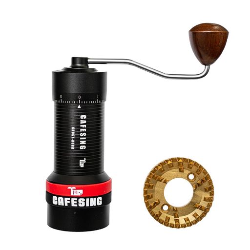 グラインド ORCAゴーストバリ|革新的な49mmステンレススチールチタンコーティングORCAゴーストバリをハンドコーヒーグラインダーに入れます。 おいしい味|ORCAゴーストバーは、均一な楕円形の粗いコーヒーパウダーで、豊かで立体的な味わ...
