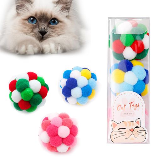アクティブ 【内蔵鈴入れ】内蔵ベルボール、音が澄んで猫ちゃんの興味を引き出します。家の中だけでなく広い野外も遊べます。 【健康に有利】ボールを追いかけると、運動不足とストレスの解消問題がすべて解決できます!猫のエネルギーを解放し、ペットの健...