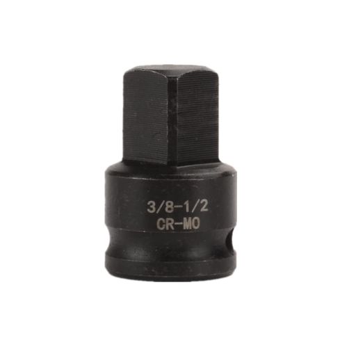 サイズ:3/8"(9.5mm)右向き矢印1/2"(12.7mm) 重さ:55g 差込角サイズを変換できるインパクトレンチ対応のソケットアダプター エアーインパクトレンチ、電動インパクトレンチに装着するだけで、差込角サイズを変換できます 自動...