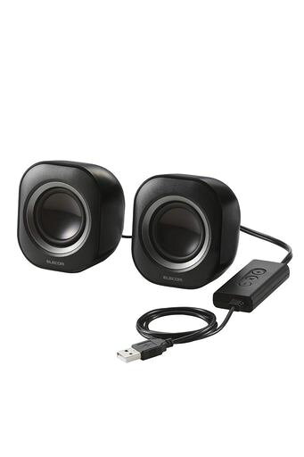 ビジネス 実用最大出力4.4Wの2.0chステレオスピーカーです。パソコンのUSB-Aポートに接続することで、ステレオサウンドを手軽にお楽しみいただけます。 パソコンのUSB-A端子1本だけで簡単に使用できる、USB音声入力タイプです。 φ...