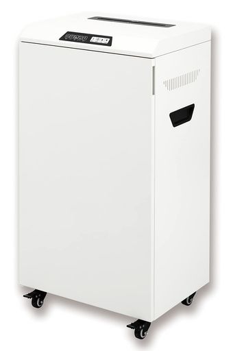 ●ボディは安心のスチール製で頑丈です。ダストボックスはPP素材で超軽量、独立式だからゴミ捨てラクラク。A4コピー用紙を約1200枚(約55.7L)まで大量収容できます。 ●定格使用時間が30分と長時間の細断にも耐えられ、業務用としても十分な...