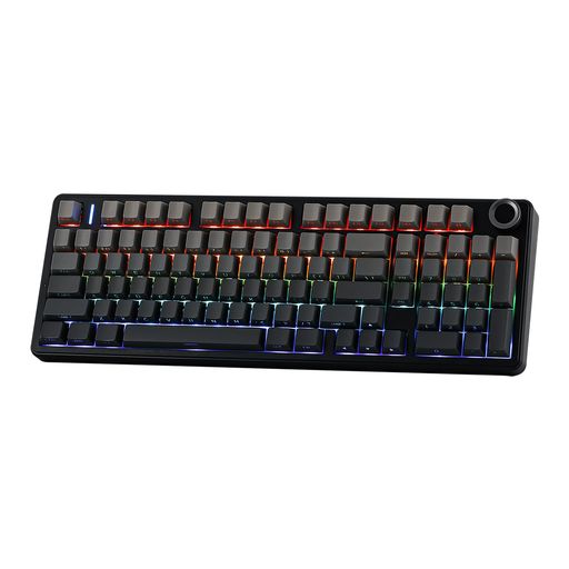 【96%レイアウト+ロータリーノブ】F99PROは、AULAF99をベースに、96%のレイアウトにロータリーノブと1つのキーを追加したモデルです。このレイアウトは、従来の108キー・キーボードに見られるキーのほとんどをそのままに、よりコンパ...