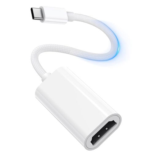 【ユニークなホワイトカラー】——LBSCは、市場にあるこの種の製品(USB-CからHDMIへのアダプタ)がほとんど黒またはグレーの色であることに気付きました。しかし、もし誰かがホワイトを好む場合だったらどうでしょうか?そこで私たちは、ホワイ...