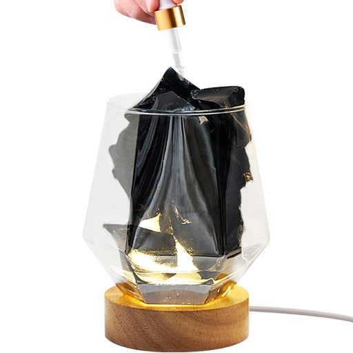 ◆仕様:アロマ用天然クリスタルストーン+ガラス容器+ランプ台座。◆含まれるもの:アロマ用天然クリスタルストーン200g+ガラス容器x1+ランプ台座x1◆素材:ガラス、クリスタルストーン、木。◆スタイル:ブラッククリスタル。◆サイズ・重量:ガ...