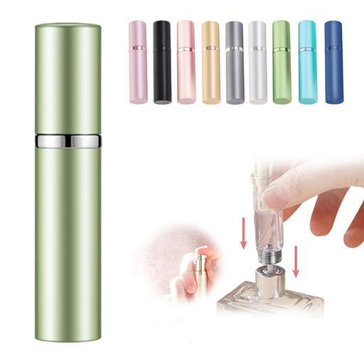 【ワンタッチ補充充填簡単操作】当社のアトマイザーは革新的な底部充填設計を採用し、スポイトなどの補助器具が不要で、1回押すだけで充填が完了し、漏れにくく、便利で速いです。 【ボケットサイズで精巧】可愛いアトマイザーは小さくて持ち運びに便利、容...