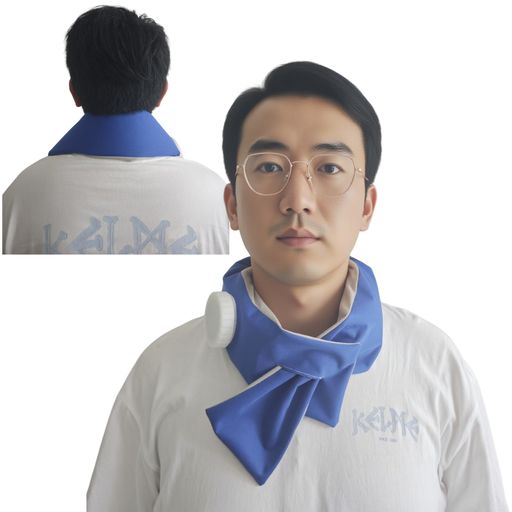 平方根結露もなく快適に使えるデザインです。氷の冷却力で首回り全体を広範囲に冷やします。 素材:ポリエステル100%。口の内径が70mmで、一般家庭の氷(約30mm)も簡単に入れることができます。氷の冷却力で長時間冷たさを維持することができま...