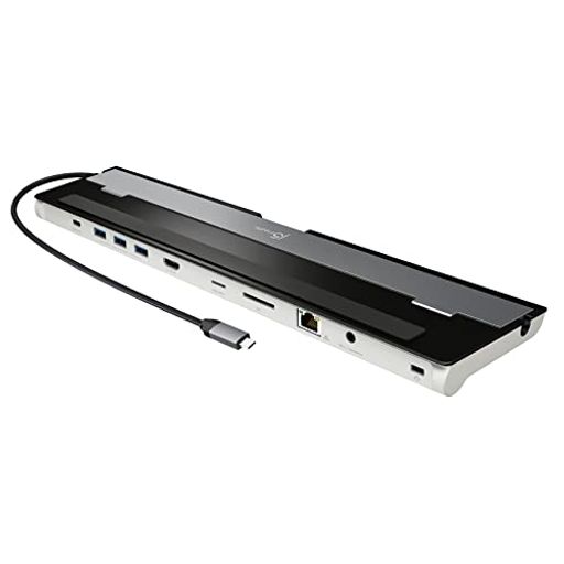 【9-in-1圧倒的な拡張性】USB3.0x3、USBType-CPD100W充電ポートx1、4KHDMIx1、ギガビット有線LANx1、SD/MicroSDスロット、ヘッドセットジャック、ケンジントンスロット。自宅でのテレワークからオフィ...